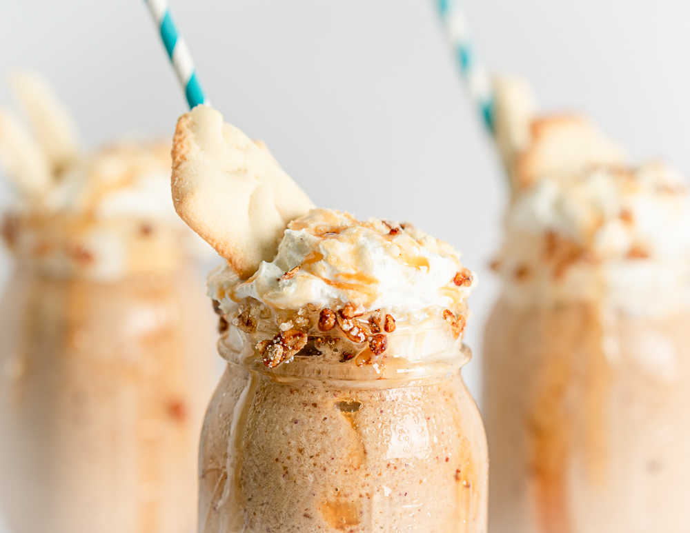 Peach Cobbler Shake | The Addy Bean