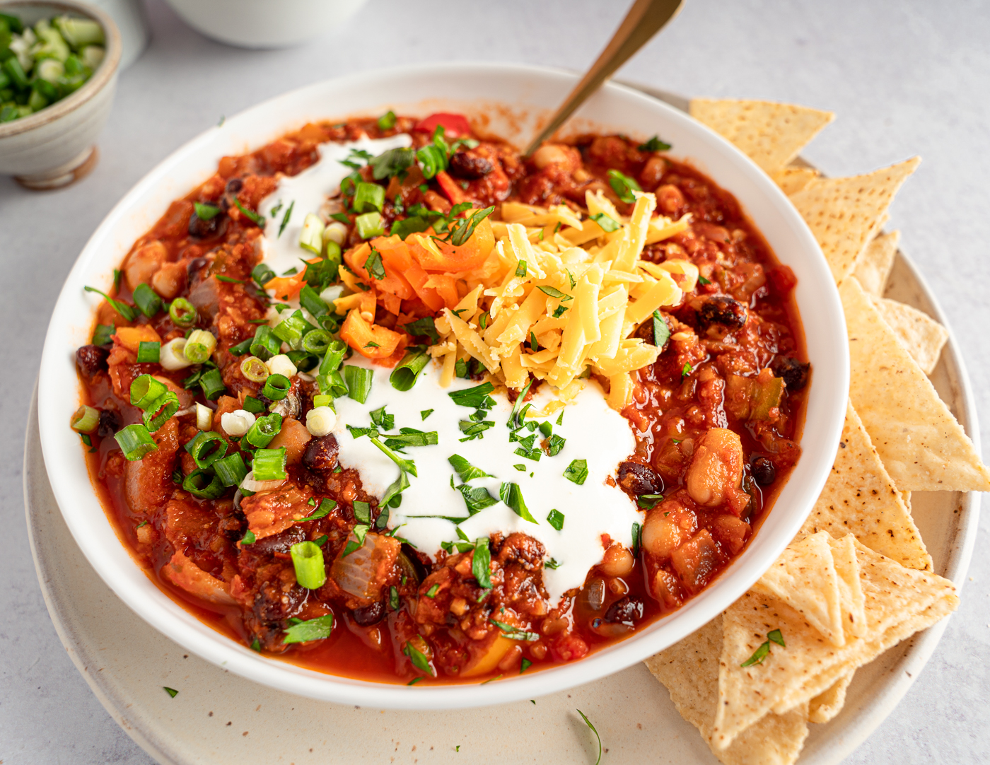 Vegetable Chili - The Addy Bean
