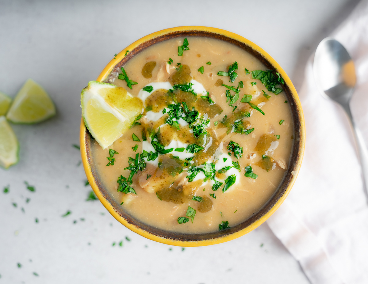 Coconut Lime Chicken Chowder - The Addy Bean