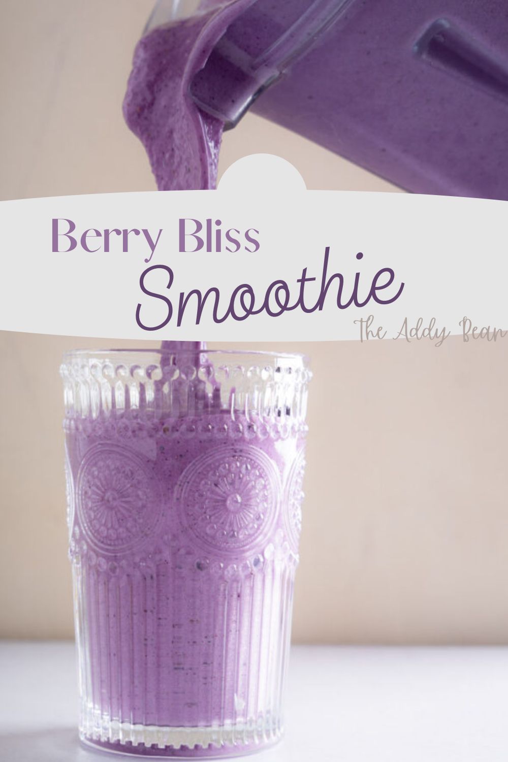 Healthy Berry Bliss Tropical Smoothie Copycat Recipe