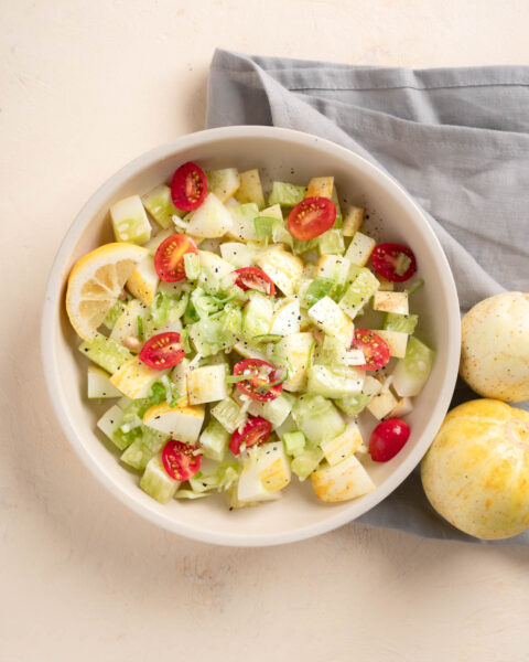 Lemon Cucumber Salad: An Easy Lemon Cucumber Recipe | The Addy Bean