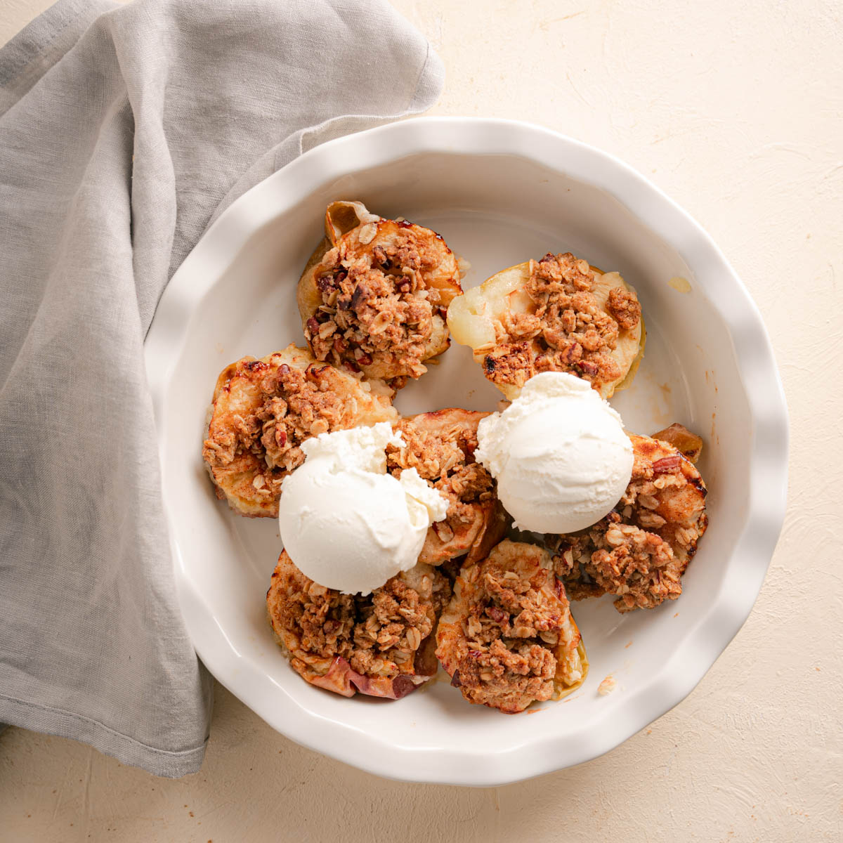 Quick and Easy Air Fryer Baked Apples Recipe | The Addy Bean