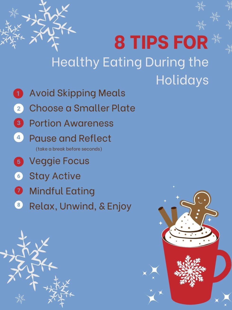 8 Easy Tips For Healthy Eating During The Holidays | The Addy Bean