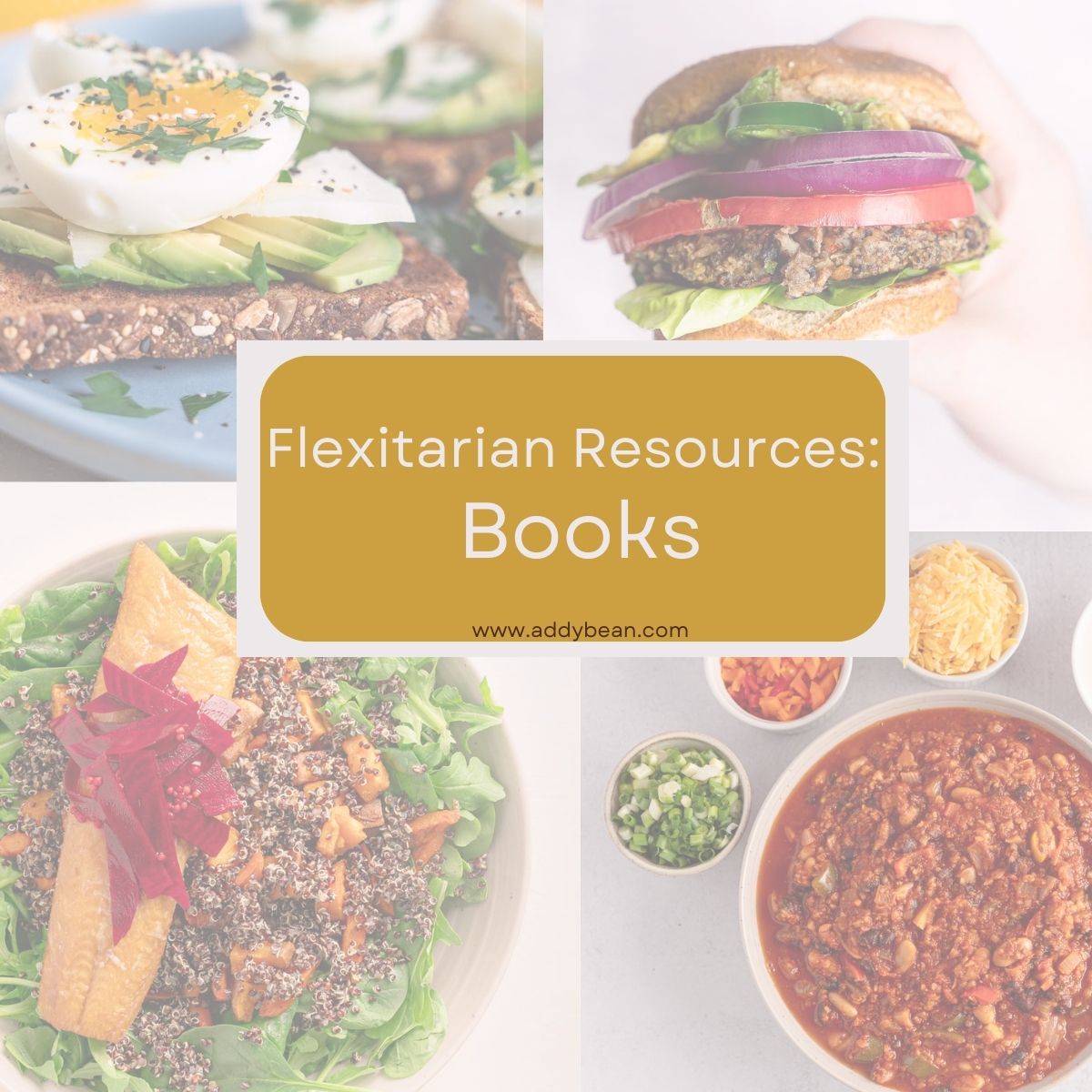 Flexitarian Resources: Books | The Addy Bean