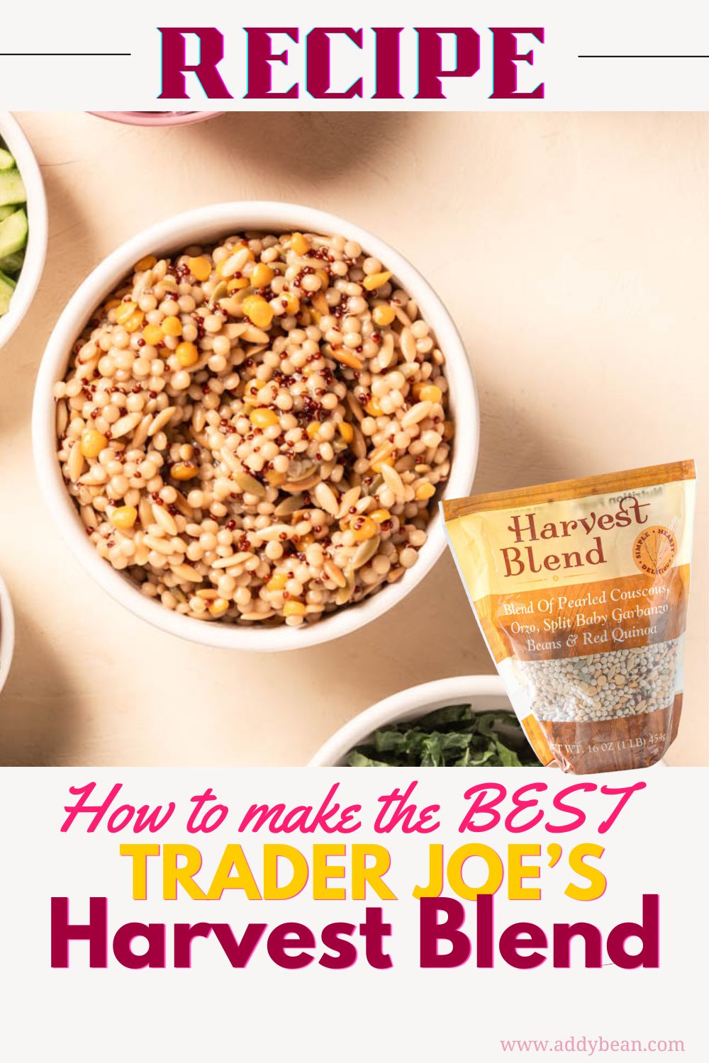 Easy Trader Joe’s Harvest Grains Blend Recipe | The Addy Bean