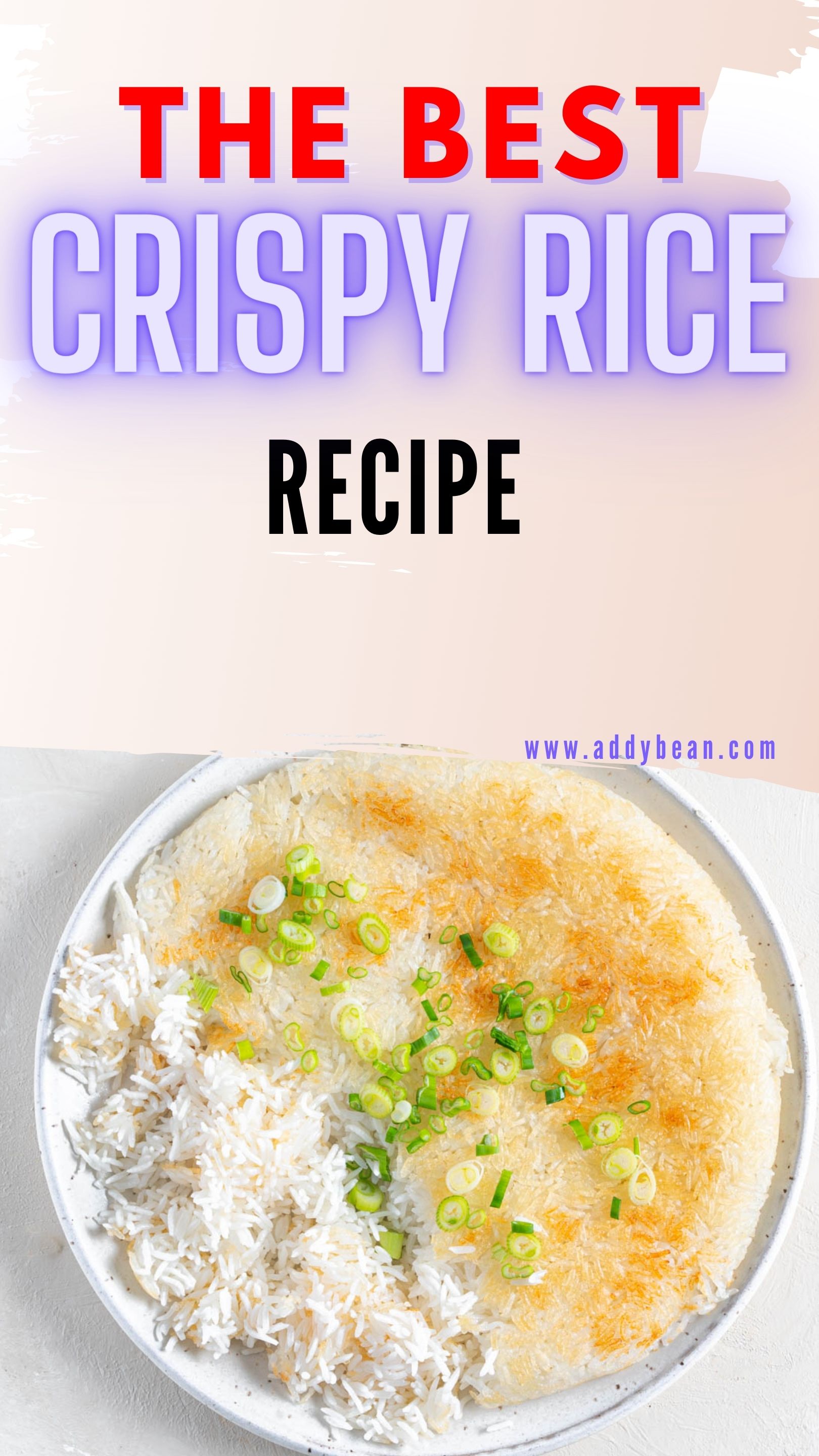 How To Make Crispy Rice with Leftover Rice | The Addy Bean