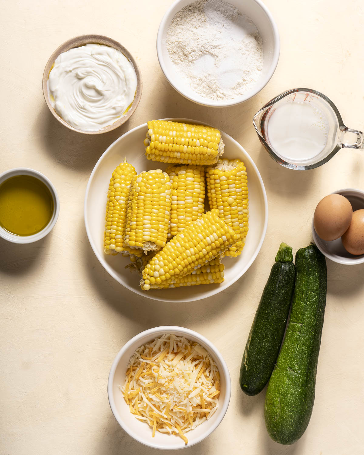 Easy Cheesy Corn Casserole: A Healthy Recipe without Jiffy | The Addy Bean