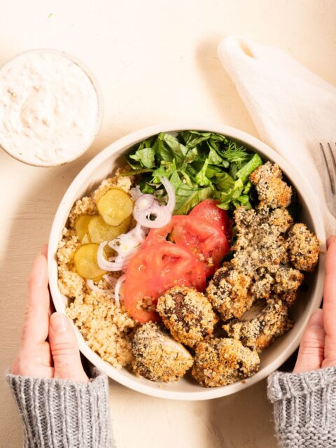 Easy Pickle Cottage Cheese Dip: High Protein & Healthy | The Addy Bean